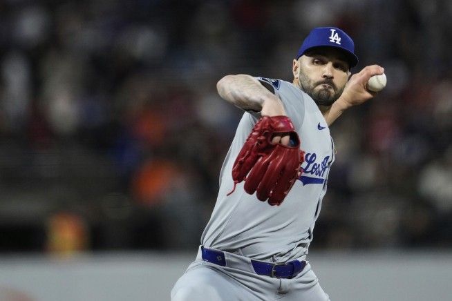 Dodgers reliever Tanner Scott removed from NLDS roster due to illness ...