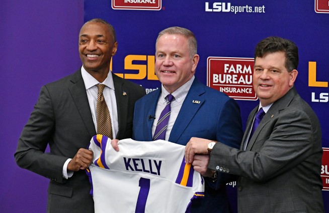 LSU confirms Kelly was fired 'without cause' and is owed his full $54 ...