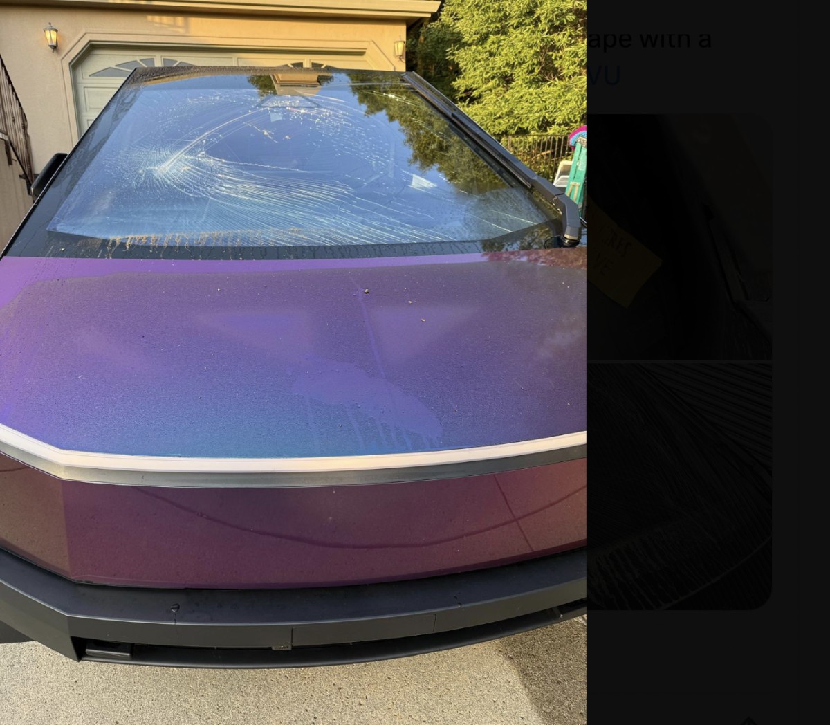 Cybertruck Vandal Left a Note