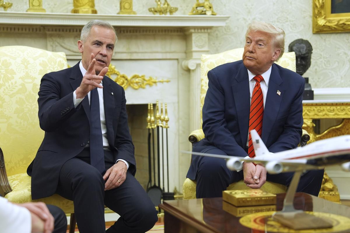 Carney: Canada Is 'Not for Sale.' Trump: 'Never Say Never'