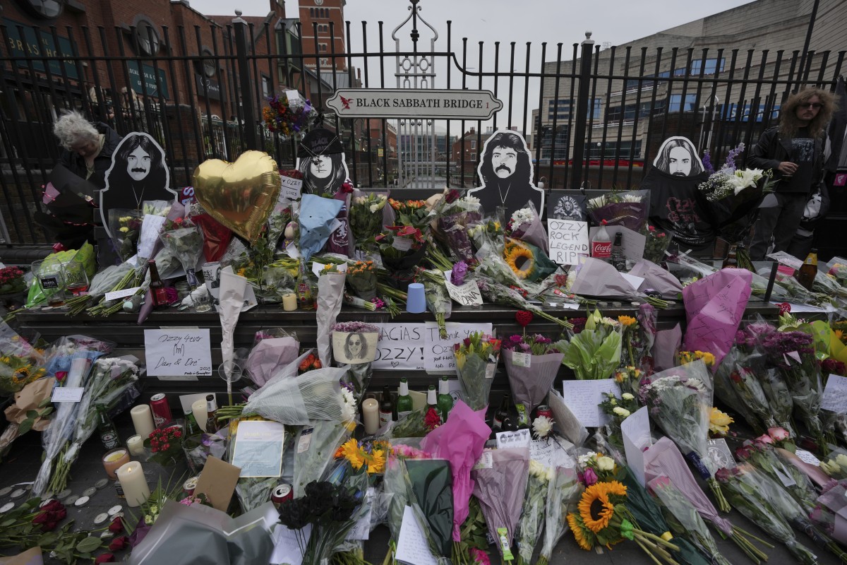 Ozzy Osbourne Makes His Final Trip Home