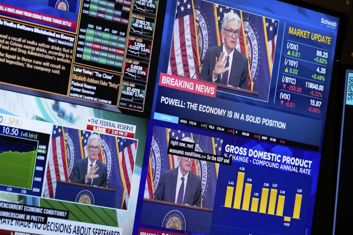 Stocks Slip After Powell's Rate Cut Remarks