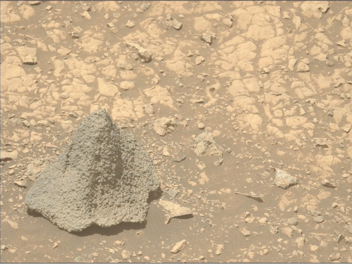 Mars Rover Adds to Its Strange Rock Collection