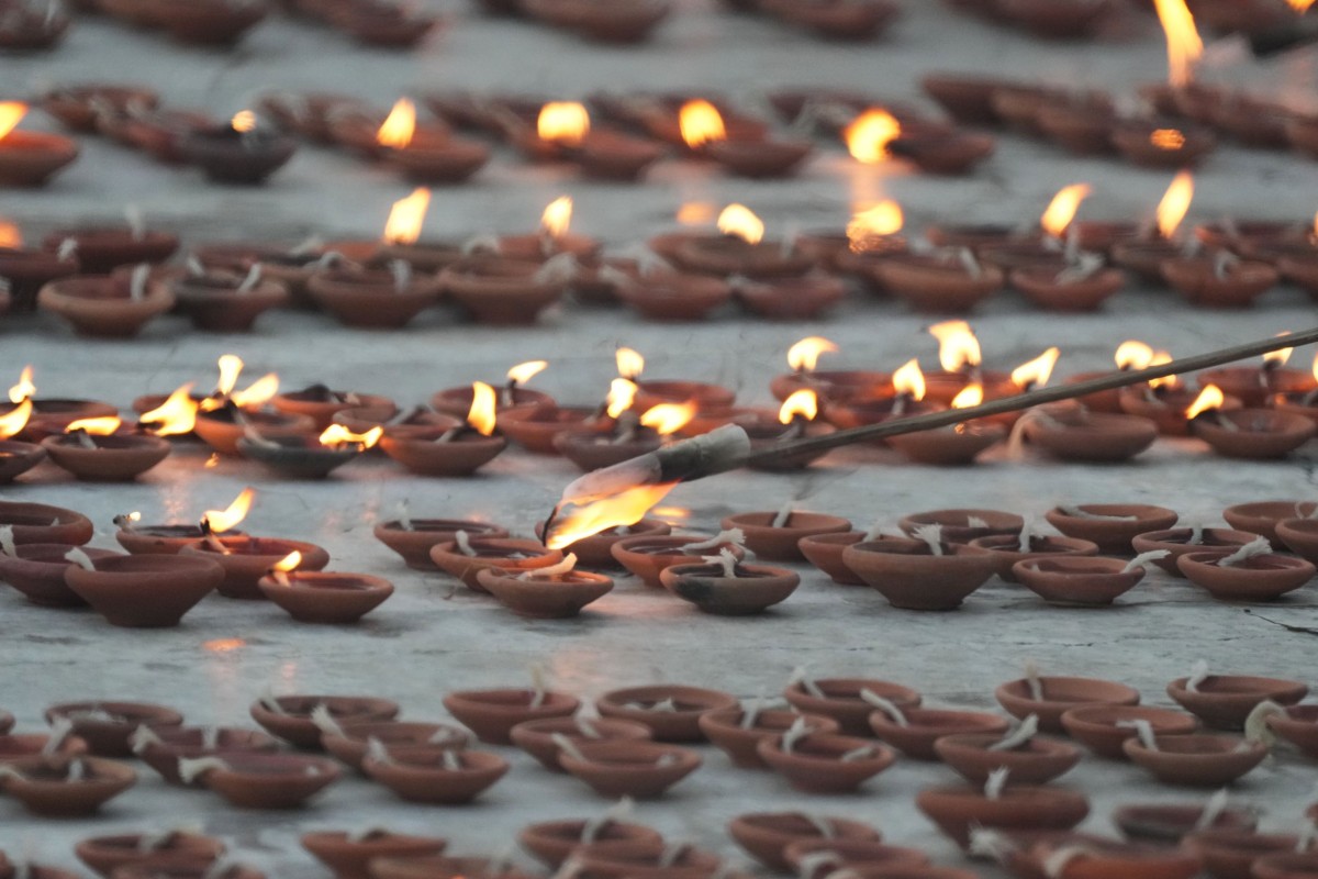 Paraglider Drops Bombs on Festival Crowd