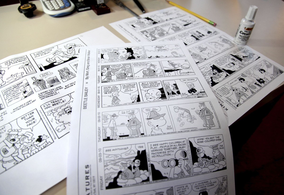 Poor Beetle Bailey: His Decline Speaks Volumes