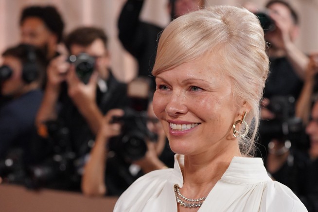 Pamela Anderson Hated Being Near Seth Rogen at Globes