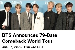 BTS Announces 79-Date Comeback World Tour