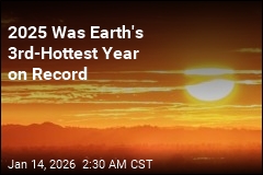 2025 Was Earth's 3rd-Hottest Year on Record